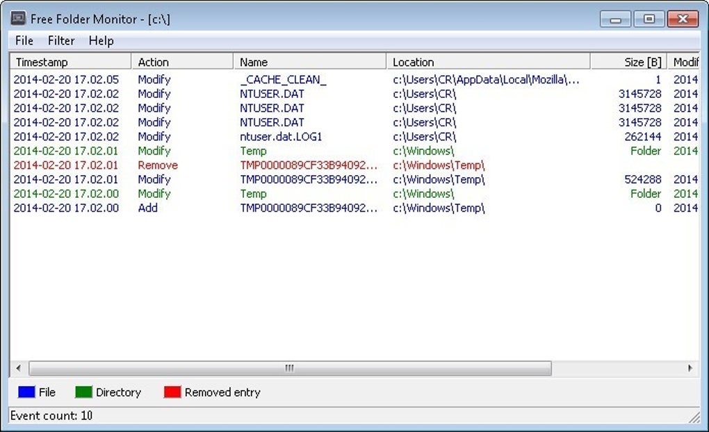 Free Folder Monitor - Descargar